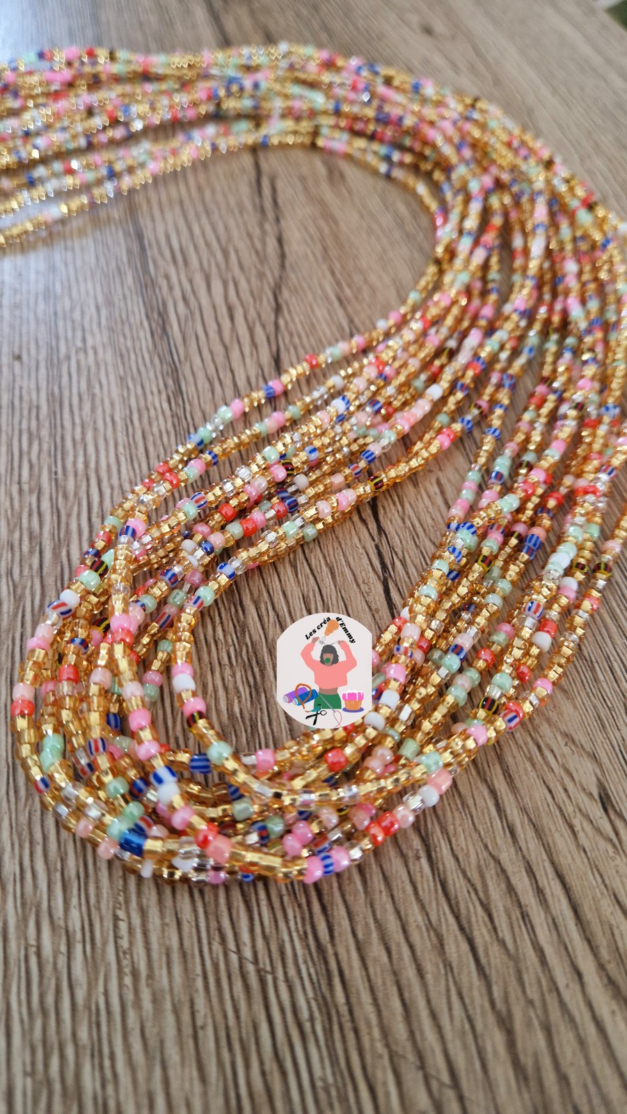 Baya modèle Ohemaa by lescreademmy - Waist chain , bine-bine - ANKA