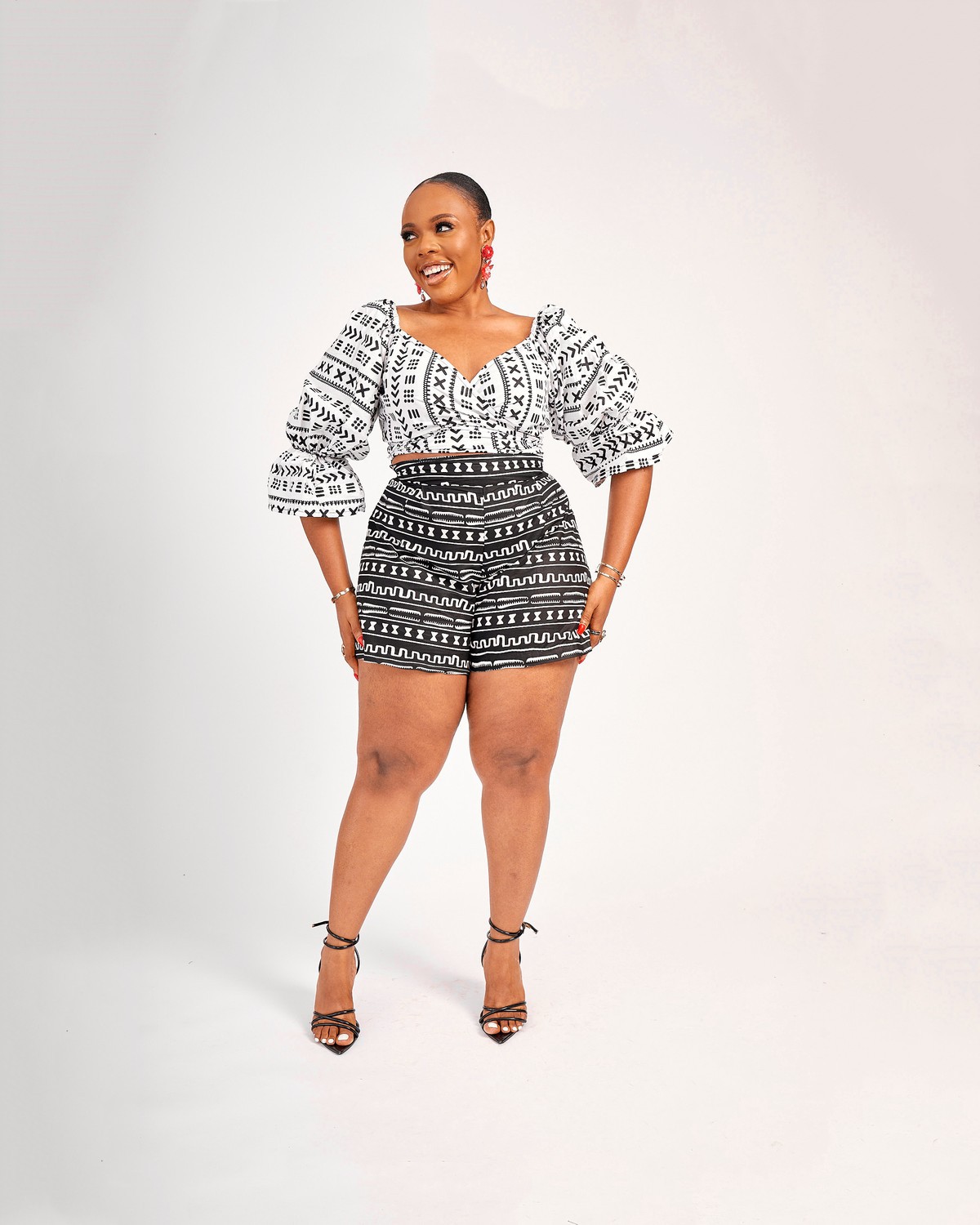 AFRICAN PRINT EKWA CROP SET by mytribe - 2 pieces set - ANKA