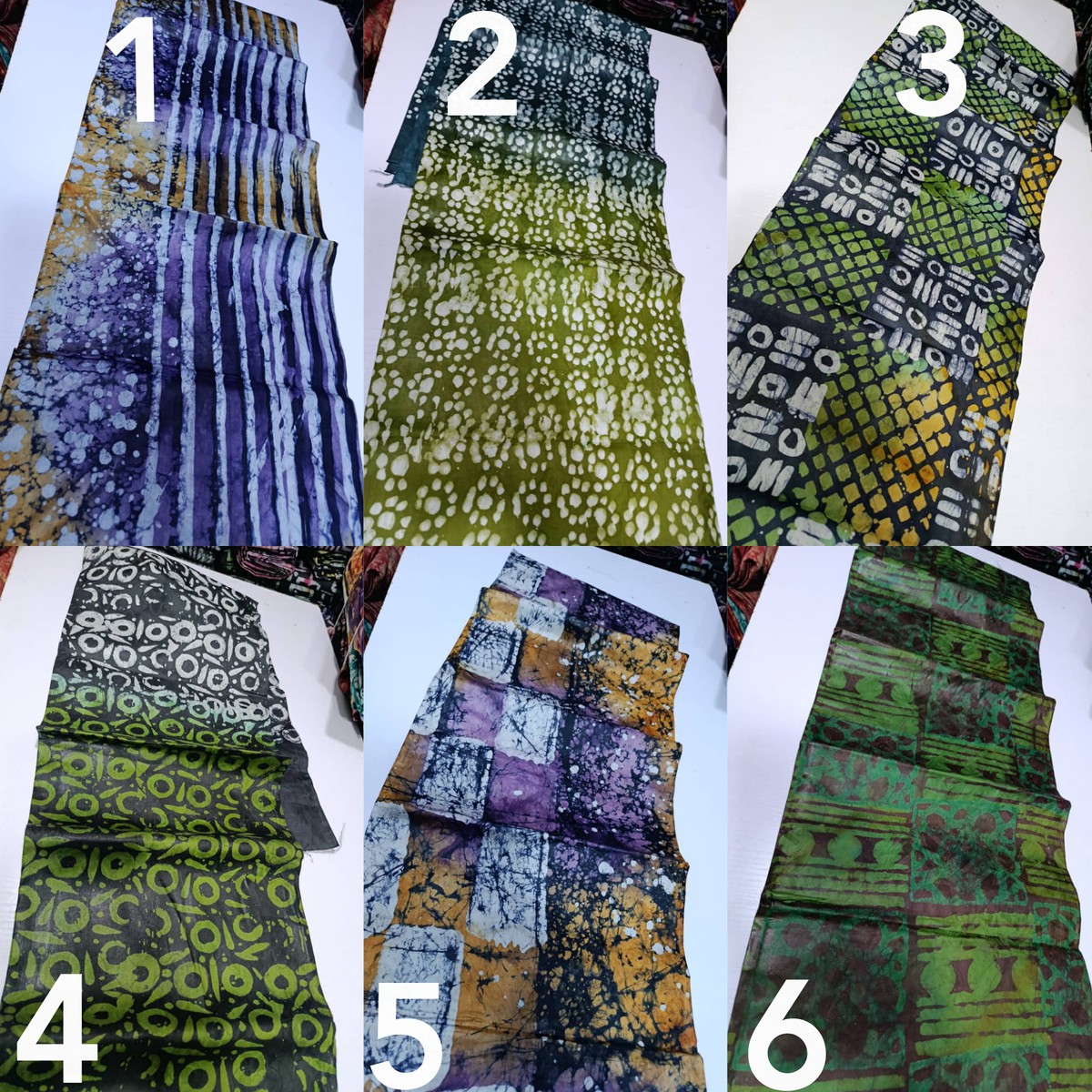 Kampala Adire Fabric par sarahmonddesigns - Tissus Indigo, Adire et tei ...